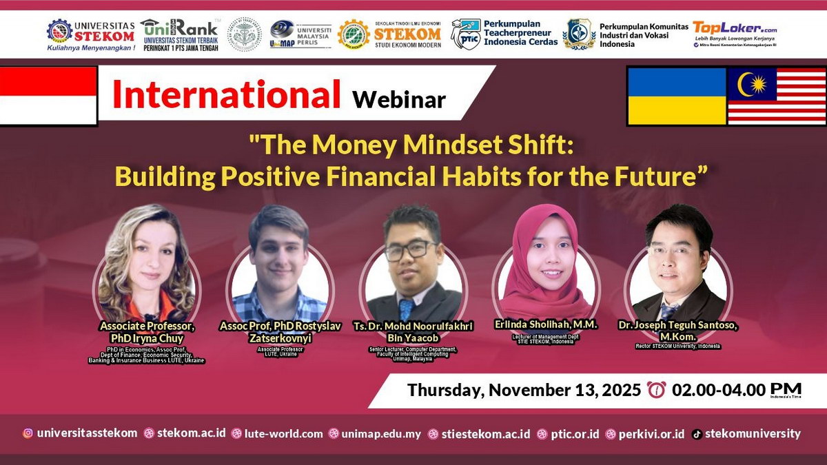 Speakers at the International Webinar Organized by STEKOM University in ...